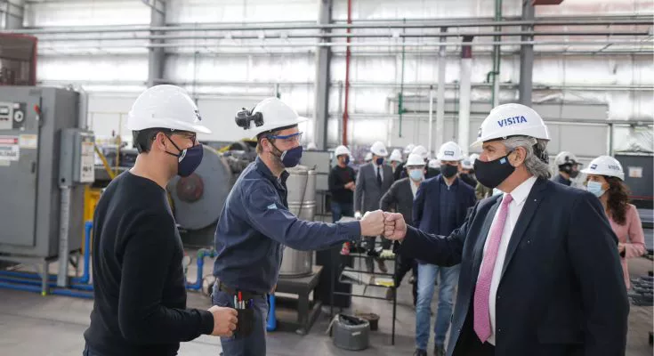 Alberto Fernández visitó el Parque Industrial en Santa Rosa: "hay ...